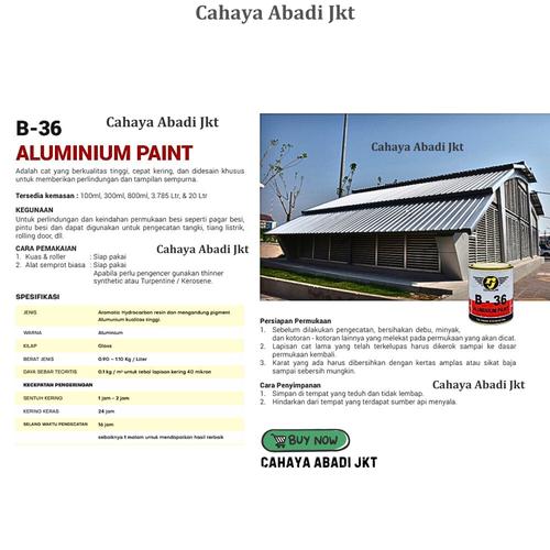 Jual CAT MINYAK ALUMUNIUM B-36 RJ LONDON 100ML KECIL - Jakarta Pusat ...