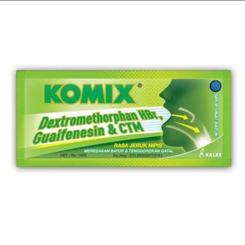 Jual Komix Rasa Jeruk Nipis Meredakan Batuk dan Tenggorokan Gatal Obat ...