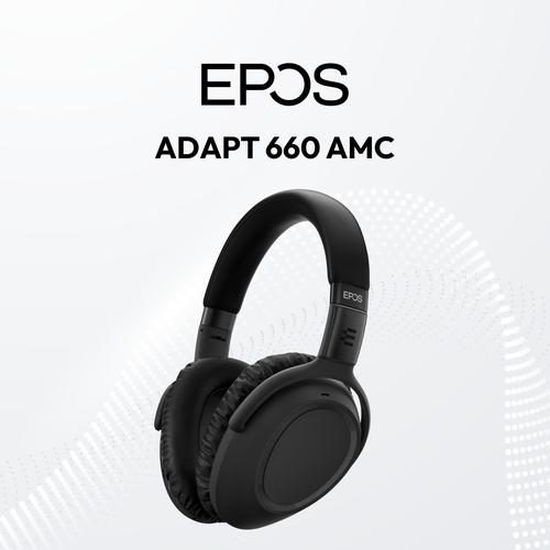 Jual EPOS ADAPT 660 AMC Bluetooth Headset - 30 Hour Battery Life ...