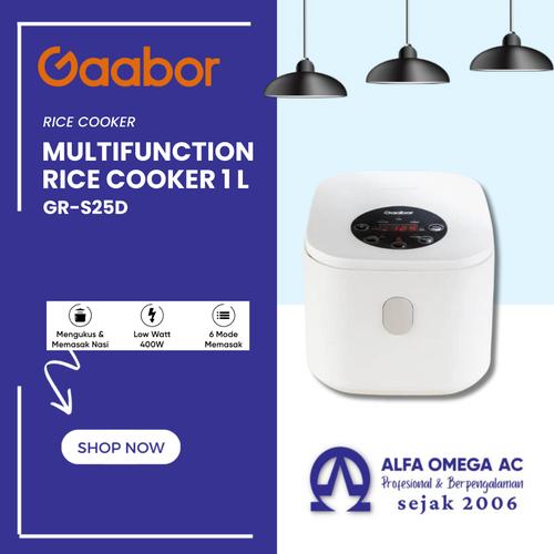 Jual GAABOR MULTIFUNCTION RICE COOKER 1 L | GAABOR GR-S25D RICE COOKER ...