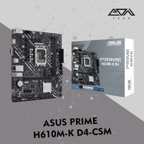 Jual ASUS PRIME H610M-D D4 MOTHERBOARD Micro-ATX Intel LGA1700 DDR4 - Kota Medan - EON Tech ...