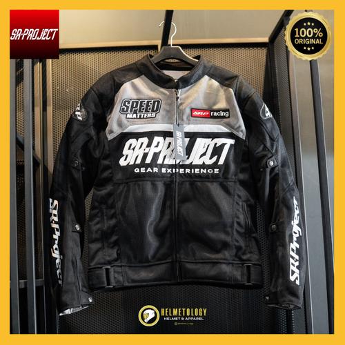Jual SR Project Ridera Grey Motorsport Jacket Mesh Jaket Motor Original ...