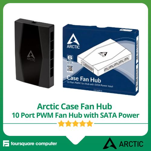 Jual Arctic Case Fan Hub 10 Port PWM Fan Hub with SATA Power - Kota ...