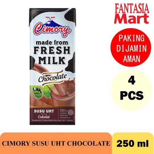 Jual CIMORY SUSU UHT 250 ML CHOCOLATE PACK ISI 4 PCS FUN CORNER DENGAN ...