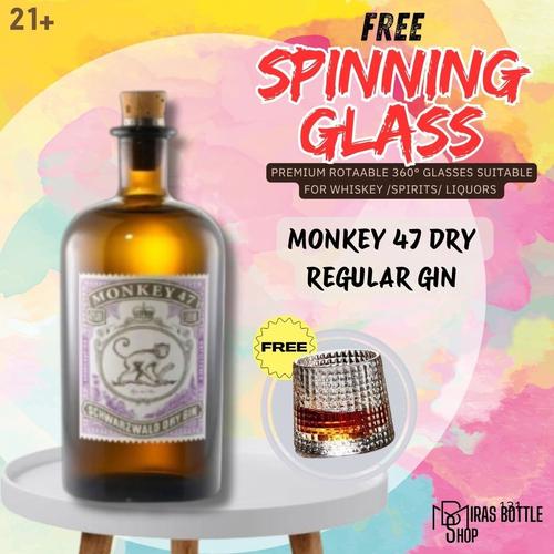 Jual MONKEY 47 DRY REGULAR GIN SCHWARZWALD 500 ml BLACK FOREST GERMAN ...