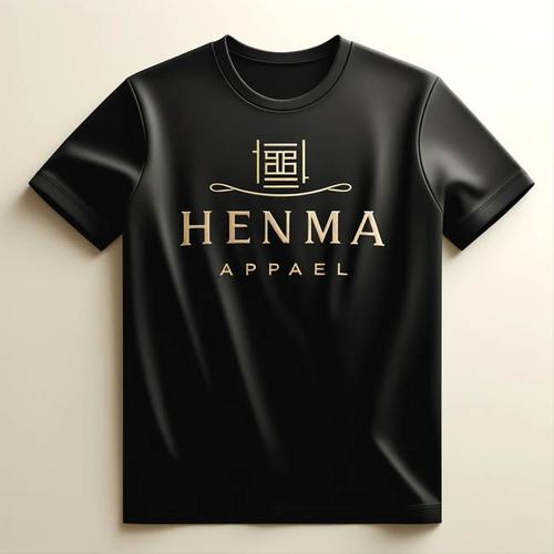 Jual Kaos Premium HENMA APPAREL - Monochrome Gold Signature (Black ...