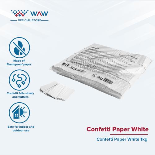 Jual Confetti Paper 1kg - White / Confetti Popper / Confetti Kertas ...