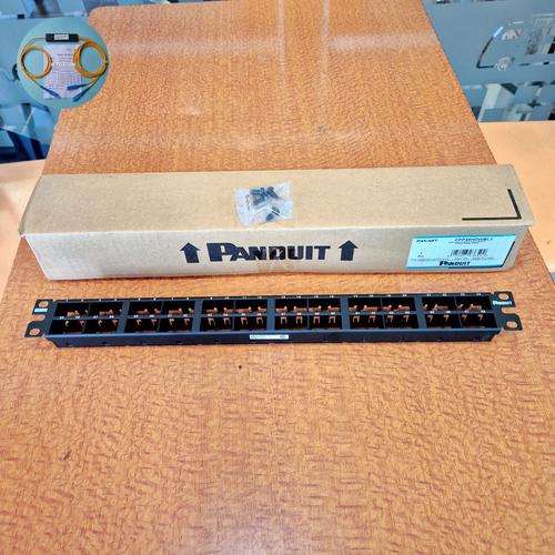 Jual PATCH PANEL 48 PORT PANDUIT 1U CPP48HDWBLY - Jakarta Pusat - BJTELECOM | Tokopedia