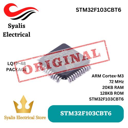 Jual STM32F103CBT6 STM32F103CBT STM32F103 ARM Cortex-M3 LQFP-48 [Syalis ...