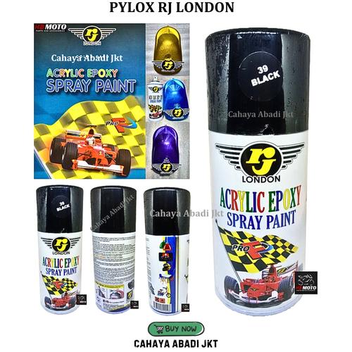 Jual CAT SEMPROT RJ LONDON BLACK kode 39 300CC - Jakarta Pusat - CAHAYA ...