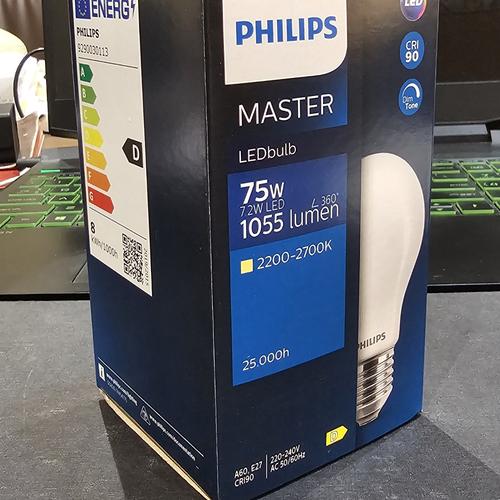 Jual Philips Master Led Bulb E27 7,2W 2200K - 2700K Dimmable A60 Bohlam ...
