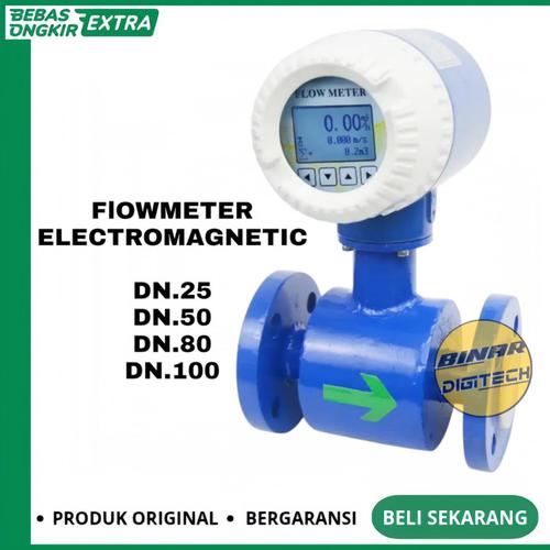 Jual Flow Meter Electromagnetic HLN DN 80 / Flow Meter Size 3 inch ...