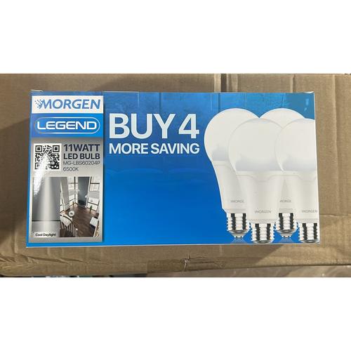 Jual Morgen LED Bulb Paket Legend Series Buy 4 More Saving 5W - 11W ...