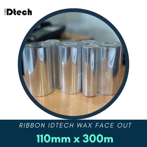 Jual Ribbon Barcode Idtech Wax Uk. 110mm X 300m Face Out - Jakarta ...