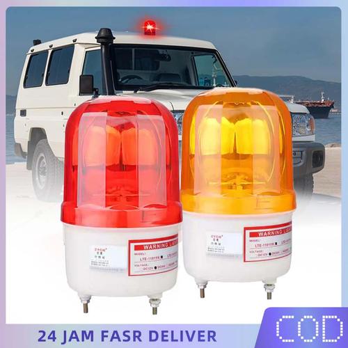 Jual Warning Light 220v Rotary Lamp Lampu Warning 1101warning Light ...