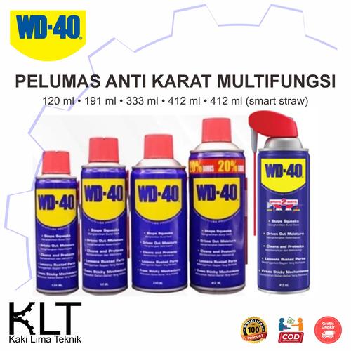 Jual minyak pelumas anti karat multifungsi lubricant WD-40 WD40 - 412 ...