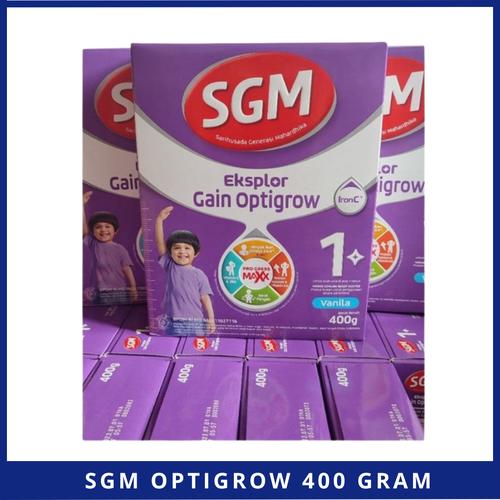 Jual SGM Eksplor Gain Optigrow 1+ Vanilla 400GR Penambah Berat Badan ...