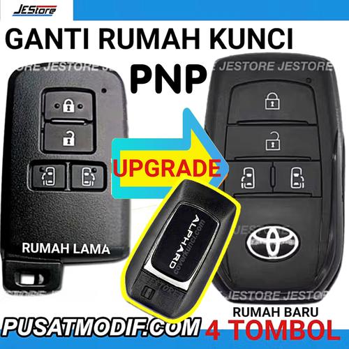 Jual VOXY TOYOTA SIENTA NOAH CASING KUNCI REMOTE RUMAH KUNCI MODIF ...