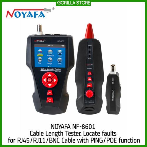 Jual NOYAFA NF-8601 Cable Length Tester. Locate faults for RJ45/RJ11 ...