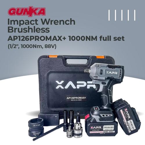 Promo APR Impact Wrench Brushless (1/2" 1000Nm 88V) XAPR AP126PROMAX ...