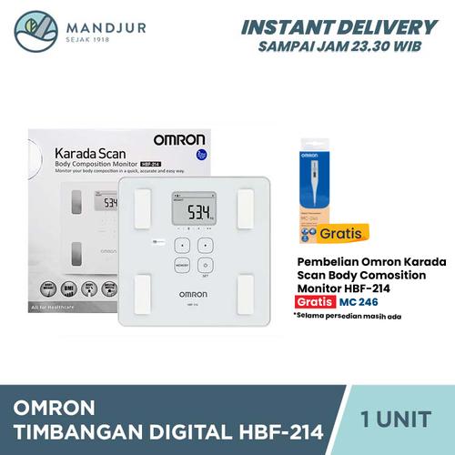 Promo Omron Karada Scan Body Comosition Monitor HBF-214 - Timbangan ...