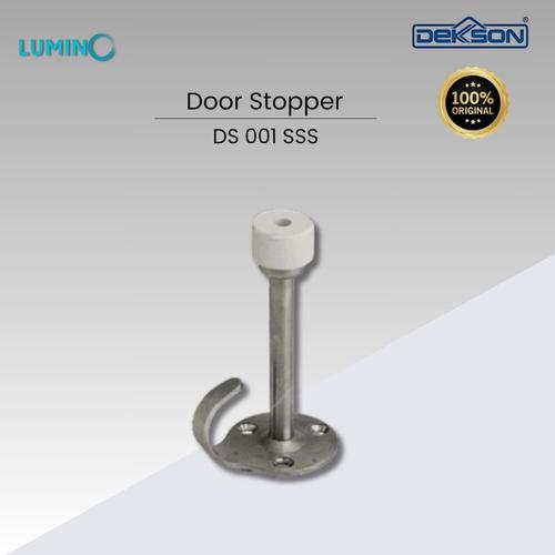Jual Door Stoper Dekkson DS 001 SSS / Penahan Pintu Stainless Steel / Stoper Pintu Karet - Kota ...