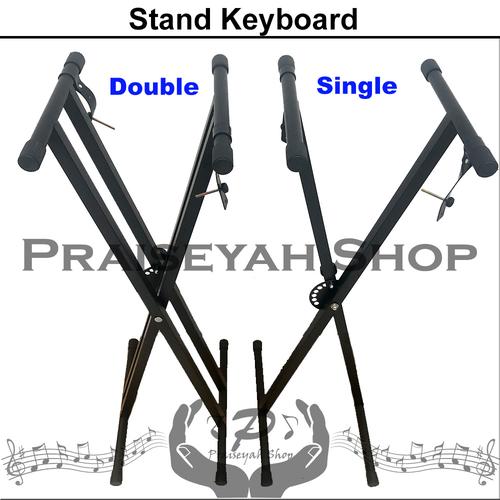 Jual Stand Keyboard Double Kaki Besi Kokoh Kuat - Lokal - Jakarta Utara ...