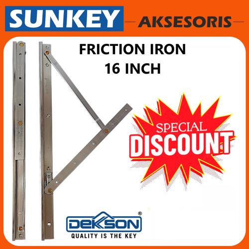 Jual Friction Stay 16" Iron Dekkson Engsel Casement Jendela - Kota ...