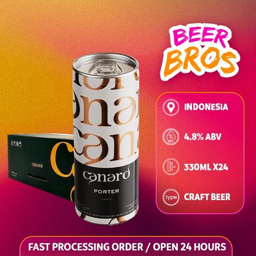 Promo Canard Porter 330ml [ Dus isi 24 Kaleng ] Balinese Craft Beer Bir ...