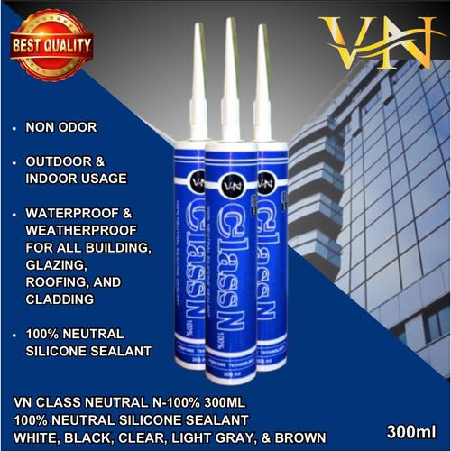 Jual Lem Silikon Netral VN CLASS N 100% (SETARA GLAZING N10) Silicone ...