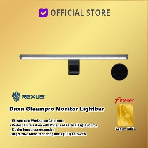 Jual Rexus Daxa Gleampro Monitor Lightbar Gleam Pro Lampu Monitor ...