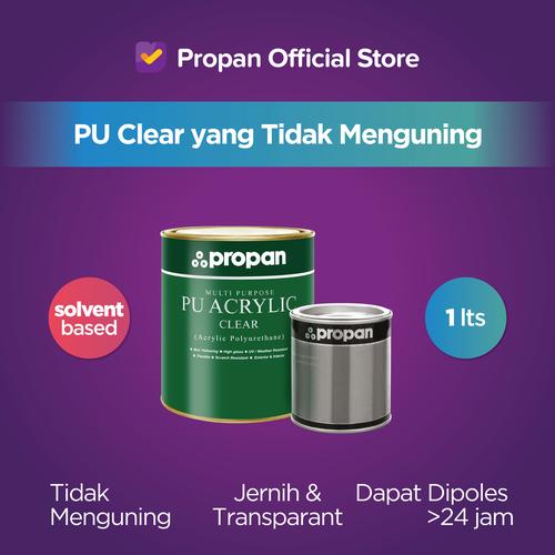 Jual PU TOP COAT CLEAR PROPAN PU PUL-91 CLEAR 1 LSET - SEMI GLOSS ...