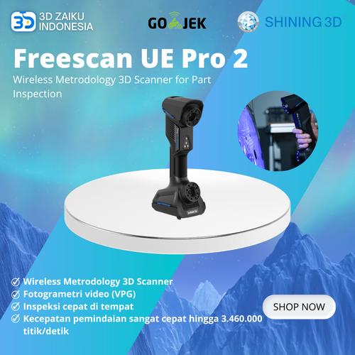 Jual Shining 3D Freescan UE Pro 2 Wireless Metrodology 3D Scanner for ...
