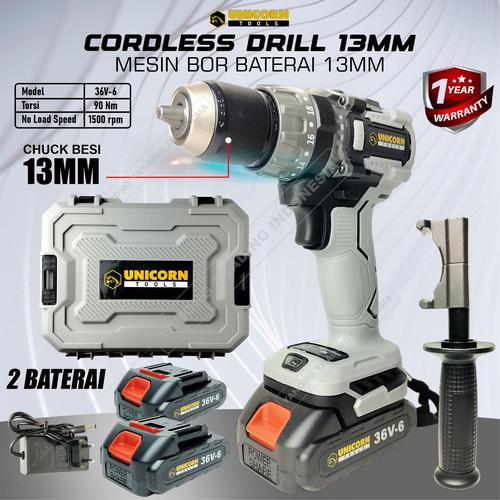 Jual Mesin Bor Electric Bor Baterai Cordless drill hammer drill ...