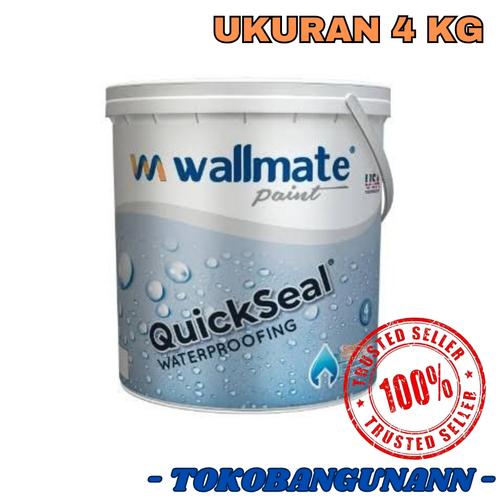 Jual Wallmate Quickseal 4 kg Cat Kolam Ikan Anti Bocor/Rembes Waterproofing - Jakarta Barat ...