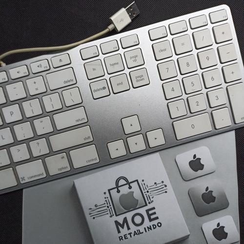 Jual Apple Magic Keyboard with Numeric Keypad iMac Wired Model A1243 ...