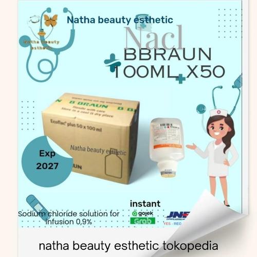 Jual New Nacl/Bbraun 100Ml Per Karton Isi 50Btl High Quality - Jakarta ...