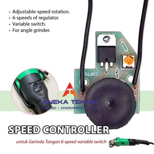 Jual Speed Controller Gerinda Tangan 6 Speed Variable Adjustable ...