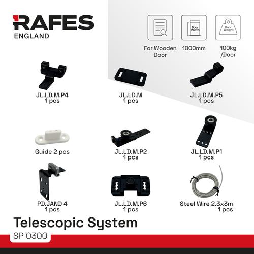 Jual RAFES TELESCOPIC SYSTEM - RAFES SLIDING DOOR - PINTU GESER KAYU ...