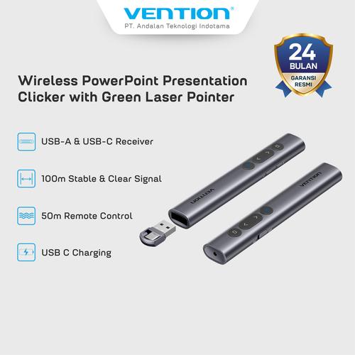 Promo Vention Wireless PowerPoint Presentation Green Laser Pointer 2 ...