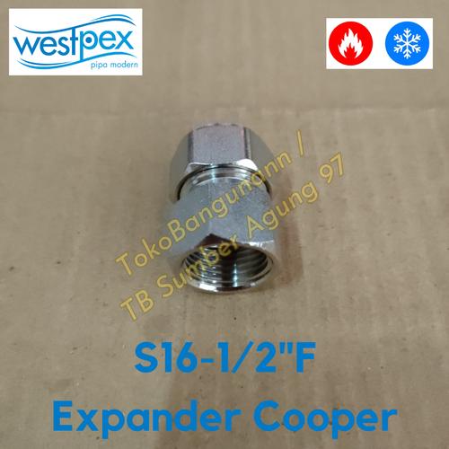 Jual Sok Sambung WESTPEX Cooper S16-1/2F / Sambungan air panas ...