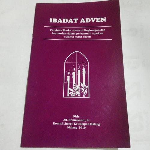 Jual Ibadat Adven Panduan Ibadat Adven di Lingkungan dan Komunitas ...