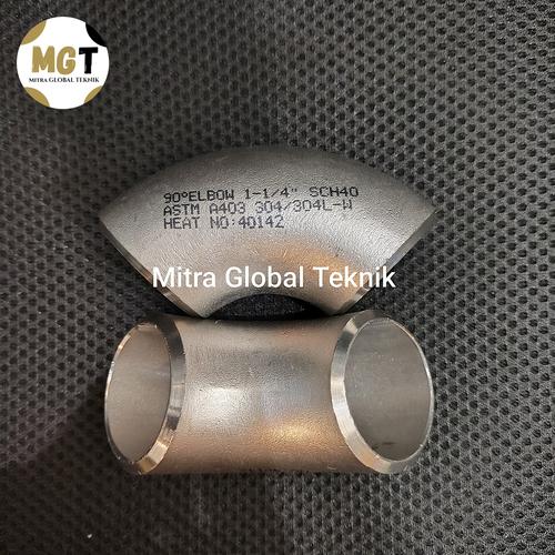 Jual Elbow Las SCH40 Stainless SS304 90° 1-1/4" Inch - Jakarta Barat - Mitra Global Teknik ...