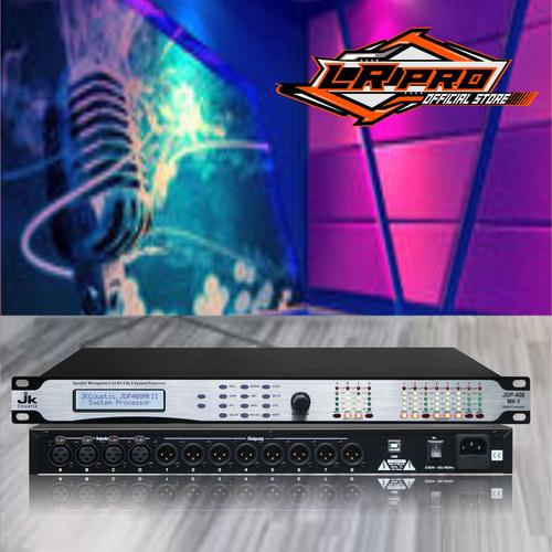 Jual Dlms 4 In / 8 Out Speaker Management Jk coustic JDP 408MKII ...