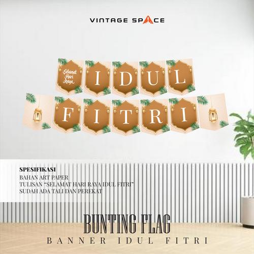 Jual Bunting idul fitri / Banner Flag Hari Raya / Bunting Flag Hari ...