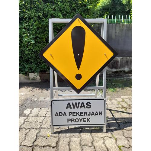 Jual Safety Sign Tiang Lipat Hollow 80x140 cm - Kota Cimahi - Safety ...