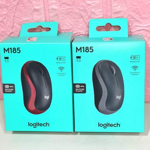 Jual Logitech M185 wireless mouse 185 original garansi resmi - Jakarta ...