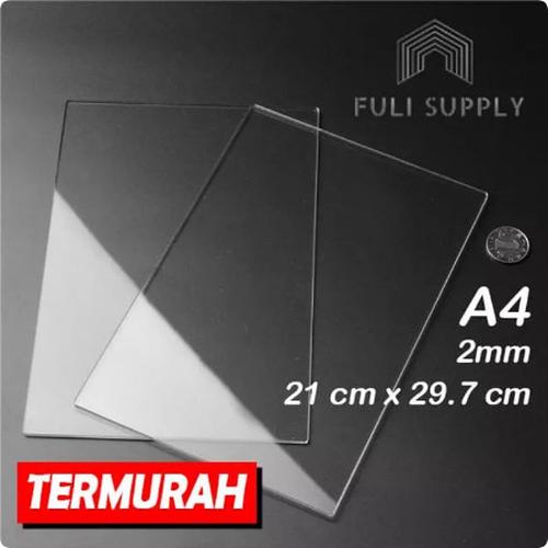 Jual Ukuran A4 Akrilik Lembaran Acrylic - A4 tebal 2mm - Kota Surabaya ...