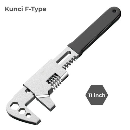 Jual Kunci inggris F Type 11 Inch / Kunci Untuk Buka Baut / Kunci ...