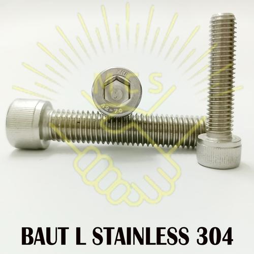 Jual Baut L stainless M16 x 45 SUS 304 Socket Cap Screw - Jakarta Pusat ...